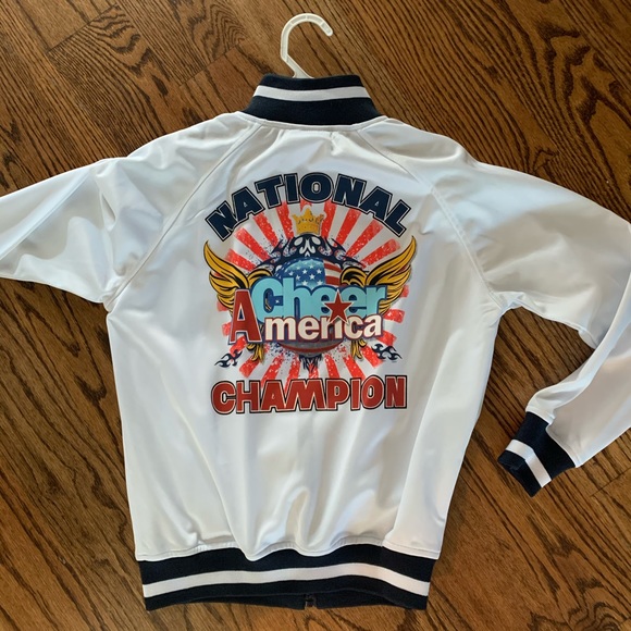 Jackets & Coats | Cheer America Cheer Power And Uca Jacket | Poshmark